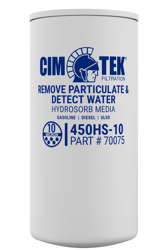 CimTek 450HS-10 Extended Length Water Stop Filter - AST Inspection