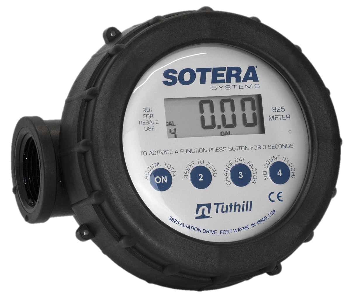 Fill-Rite 825 1" Digital Display Nutating Disc Meter - AST Inspection