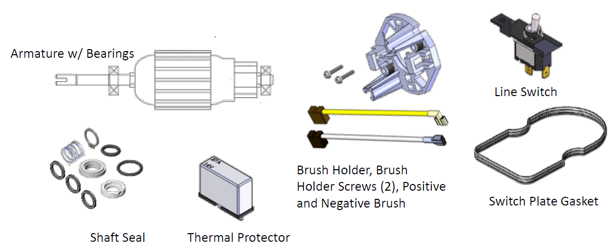 Fill Rite Motor Kit for 4200 Series Pumps - AST Inspection